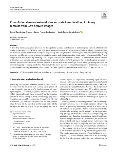 Pdf Convolutional Neural Networks For Accurate Identification Of