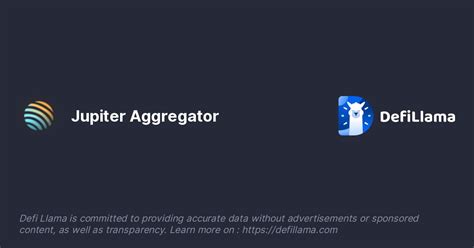Jupiter Aggregator Fees And Revenue Stats Defillama