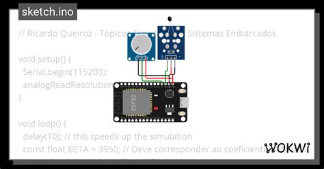 Ntc Wokwi Esp32 Stm32 Arduino Simulator