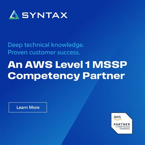 Aws Apnproud Awspartner Cloudsecurity Securedmanagedservices Syntax