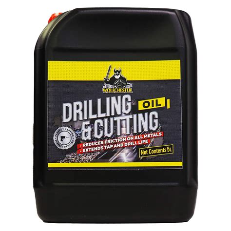 Drill Cutting Fluid Drilling And Cutting Oil 5 Litre Wolfchester