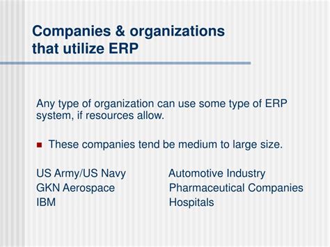 PPT ERP PowerPoint Presentation Free Download ID 1106601