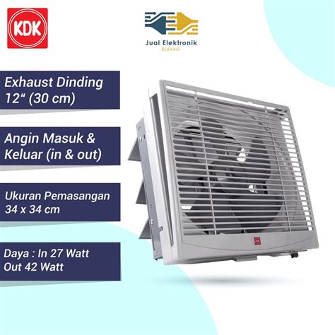 Ceiling Exhaust Fan Kdk 12 Inch