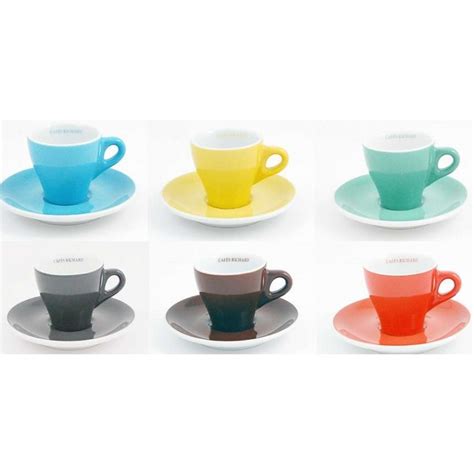 Tasse Et Sous Tasse Espresso Couleur 6 Cl