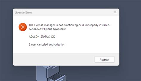 Licensing Error Autodesk Community