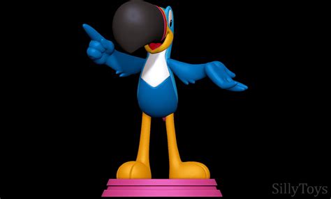 Toucan Sam Froot Loops 3d Model By Sillytoys