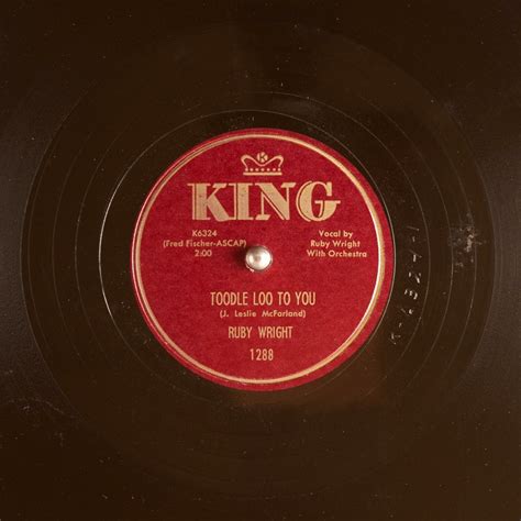 Toodle Loo To You Ruby Wright Free Download Borrow And Streaming Internet Archive