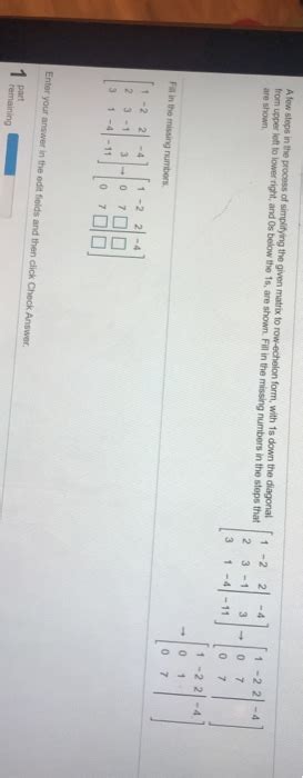 Solved A Few Steps In The Process Of Simplifying The Given