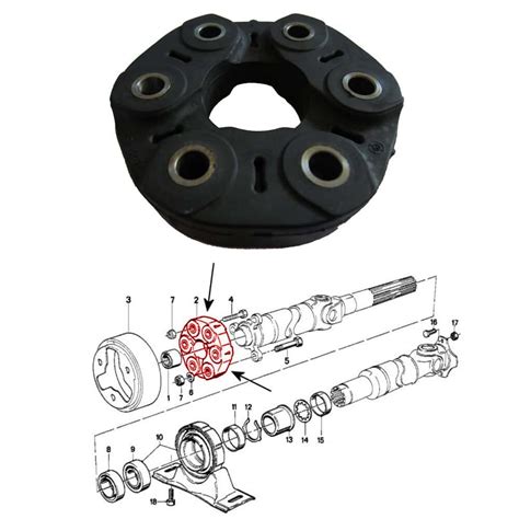 Longitudinal Shaft Seal Bmw E28 E30 E32 E34 E36 E38 E39 E46 E53