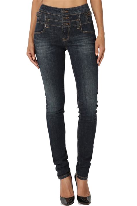 High Waisted Stretch Skinny Jeans Best Images