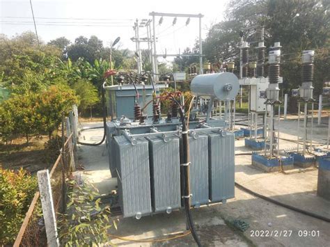 ကူမဲမြို့၌ ဓါတ်အားဖြန့်ဖြူးမှုစနစ် ကောင်းမွန်စေရေးအတွက် ၃၃ ၁၁ ကေဗွီ ၅ အမ်ဗွီအေ ထရန်စဖော်မာ ဖ