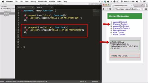 Content Manipulation With Jquery Ilovecoding