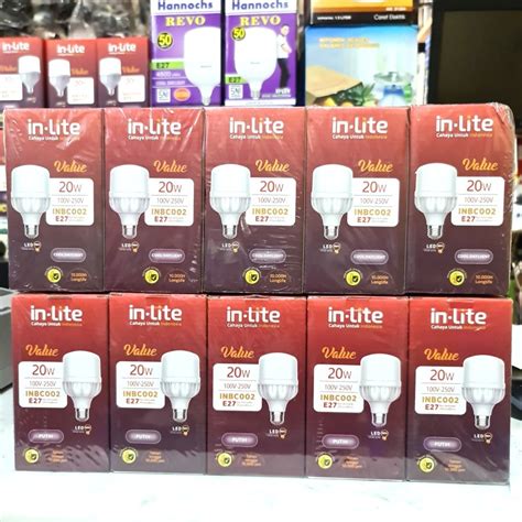 Jual Promo Lampu Led In Lite Value Watt Inb Nyala Putih Shopee Indonesia