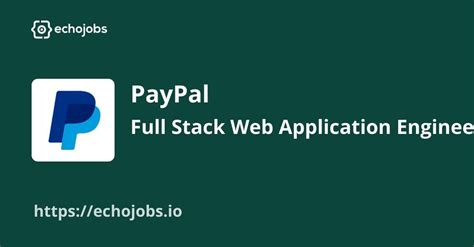 Paypal Is Hiring Full Stack Web Application Engineer Mexico Mexico City Mexico React Nodejs