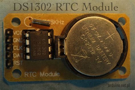 Ds1302 Rtc Prosty Moduł Zegara Czasu Rzeczywistego Arduino Dla Strasznych Lamerów