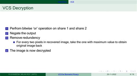 Cryptography Slides Visual Cryptography Pptx