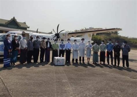 တာချီလိတ်မြို့သို့ ကိုဗစ် ၁၉ ကာကွယ်ဆေးများ ရောက်ရှိ Information And