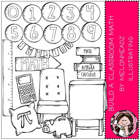 Classroom Activities Clip Art With Masks Melonheadz Illustrating 3440880