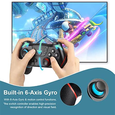 Wireless Pro Controller Compatible For Nintendo Switch Sefitopher Bluetooth Switch Pro