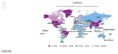 highchart world map in angular
