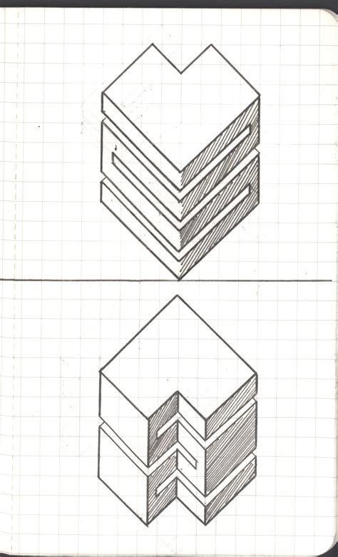 Axonometric Drawings Gabriel Chan