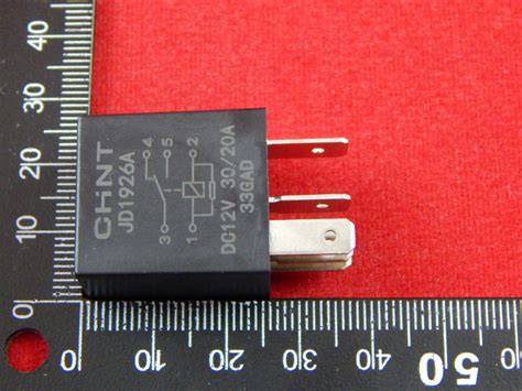 Автомобильное реле Chint Реле 12В 30А Jd1926a 5 контактов Radiomart Kz Робототехника и