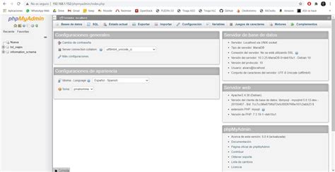 Instalación De Mysql Y Phpmyadmin En Debian 10 Asir Se Hace