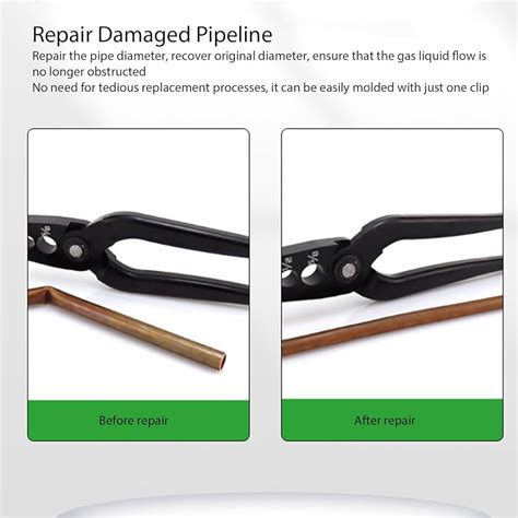 Outil Remodeler Tuyaux Aplatis Qudinip Pince De Réparation De Tuyaux En
