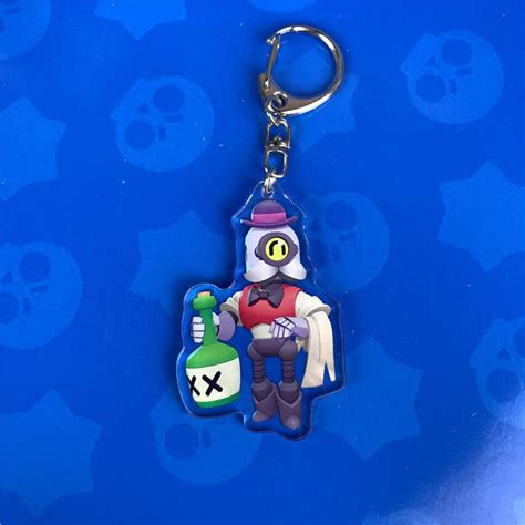 Barley Brawl Stars Keychains Key Ring Brawl Stars