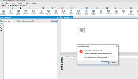 Unhandled Exception Occurred” When Copypaste Text Using R Tool