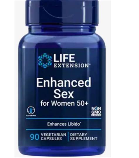 Viên uống tăng cường ham muốn giảm khô âm đạo Enhanced Sex for Women 50 Life extension 90v