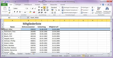 Anleitung Zeilen Einfach In Excel Fixieren