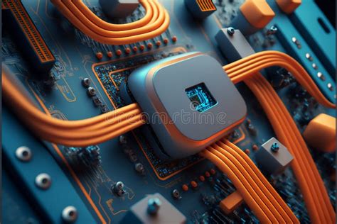 Electronic Chip Circuit Board Cpu Motherboard Chip Hardware Card With