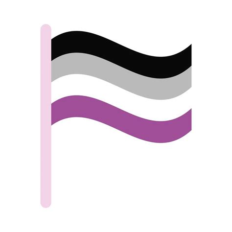Asexual Pride Flag 2606251 Vector Art At Vecteezy