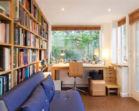 Small Home Library Interior Design