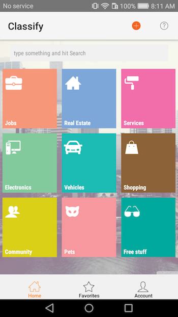 Classify Android Universal Classifieds App Template By Cubycode