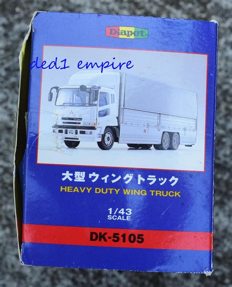 Model Lori Mainan Mitsubishi Fuso Jepun Ded1 Empire
