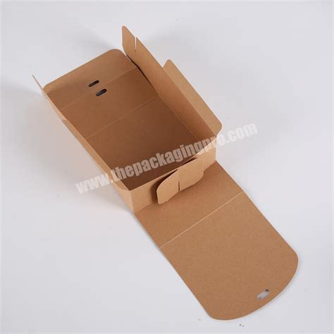 Custom Logo Paper Flap Foldable Wig Scarf Skincare Packaging Box With