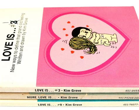 Vintage Kim Grove Love Is Book Set Kim Casali Vintage Comic Books
