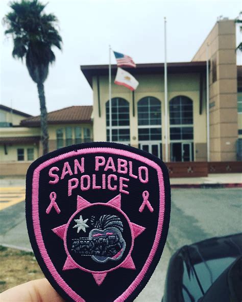 San Pablo Police Department Pinkpatchproject Facebook