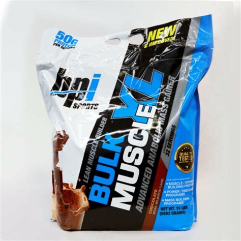 Jual Bpi Bulk Muscle Gainer 15lbs Weight Gain 15 Lbs Lb Suplement