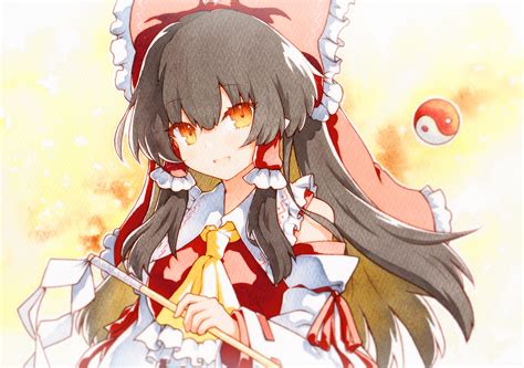 Hakurei Reimu Touhou Drawn By Qqqrinkappp Danbooru