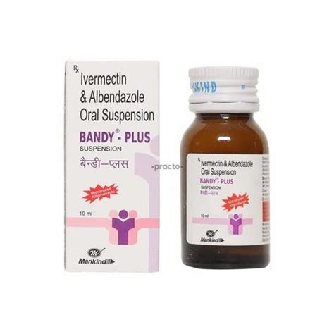 Ivermectin Bandy Plus At Rs 200bottle Albendazole And Ivermectin