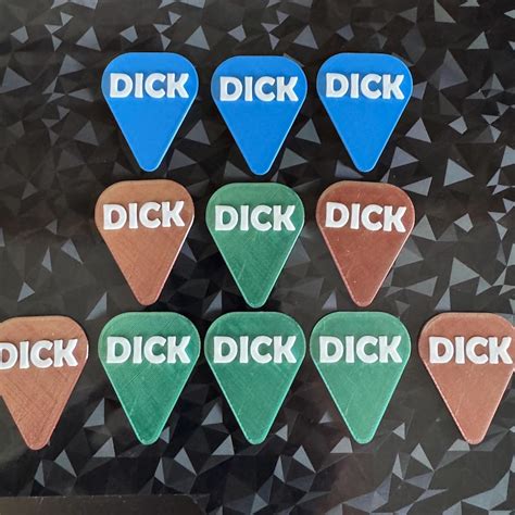 Guitar Dick Picks Etsy
