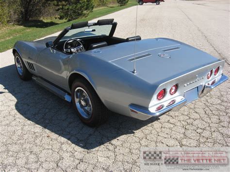1969 Corvette Convertible Cortez Silver