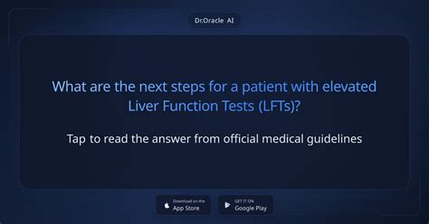 What Are The Next Steps For A Patient With Elevated Liver Function