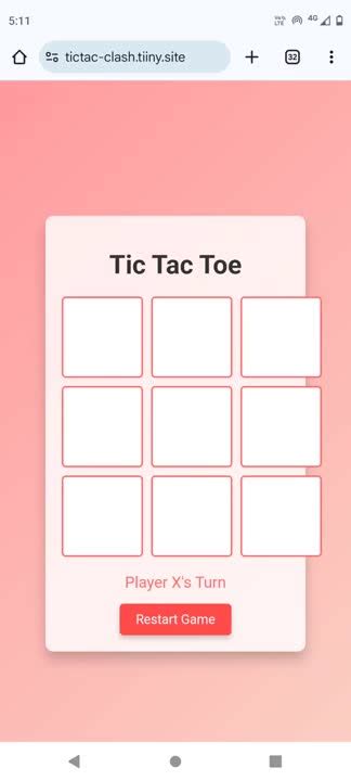 Vishvesh Roshan On Linkedin Tictactoe Webdevelopment Programming