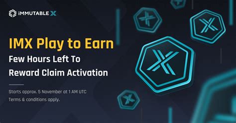 Immutable IMX On Twitter The Highly Anticipated IMX Play To Earn Claim Activation Date