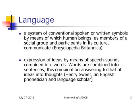 Introduction To Linguistics Semantics Pdf
