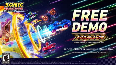 Sonic Racing Crossworlds Single Player Demo Is Now Available